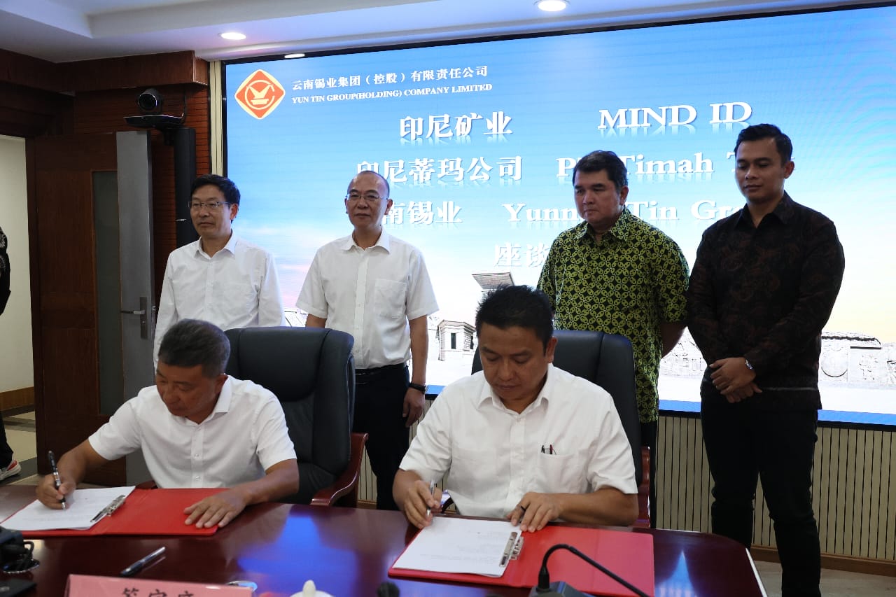 Kerjasama Dengan Yunnan Tin, Dirut MIND ID: Peningkatan Teknologi Baru ...